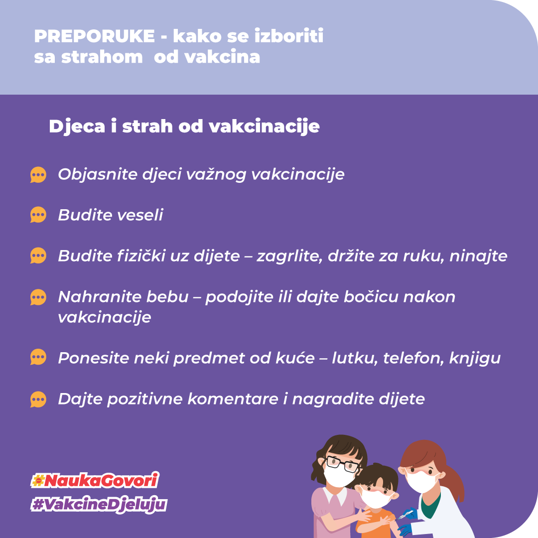 Strah od vakcinacije: šta uraditi ako se vi ili vaše dijete bojite ...