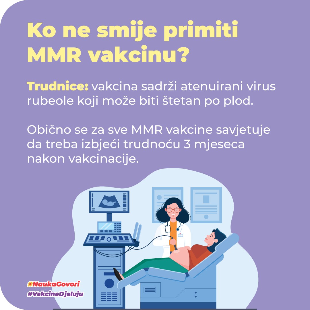 Ko ne smije primiti MMR (MRP) vakcinu/cjepivo? | Vakcine